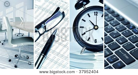 Office Concept Collage Image & Photo (Free Trial) | Bigstock