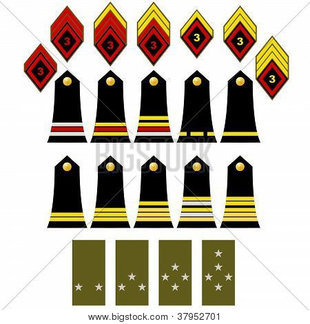 French Army Insignia Vector & Photo (Free Trial) | Bigstock