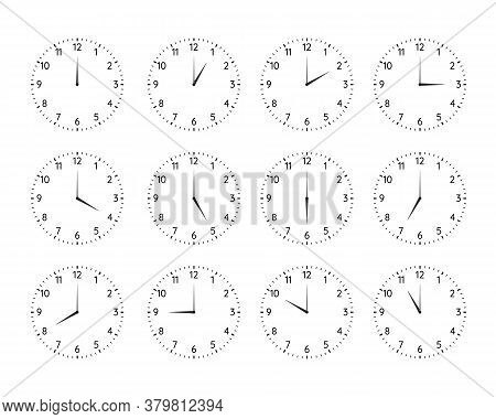 Clock Face Images, Illustrations & Vectors (Free) - Bigstock