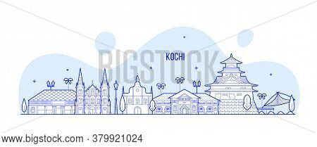 Kochi Skyline India Vector & Photo (Free Trial) | Bigstock