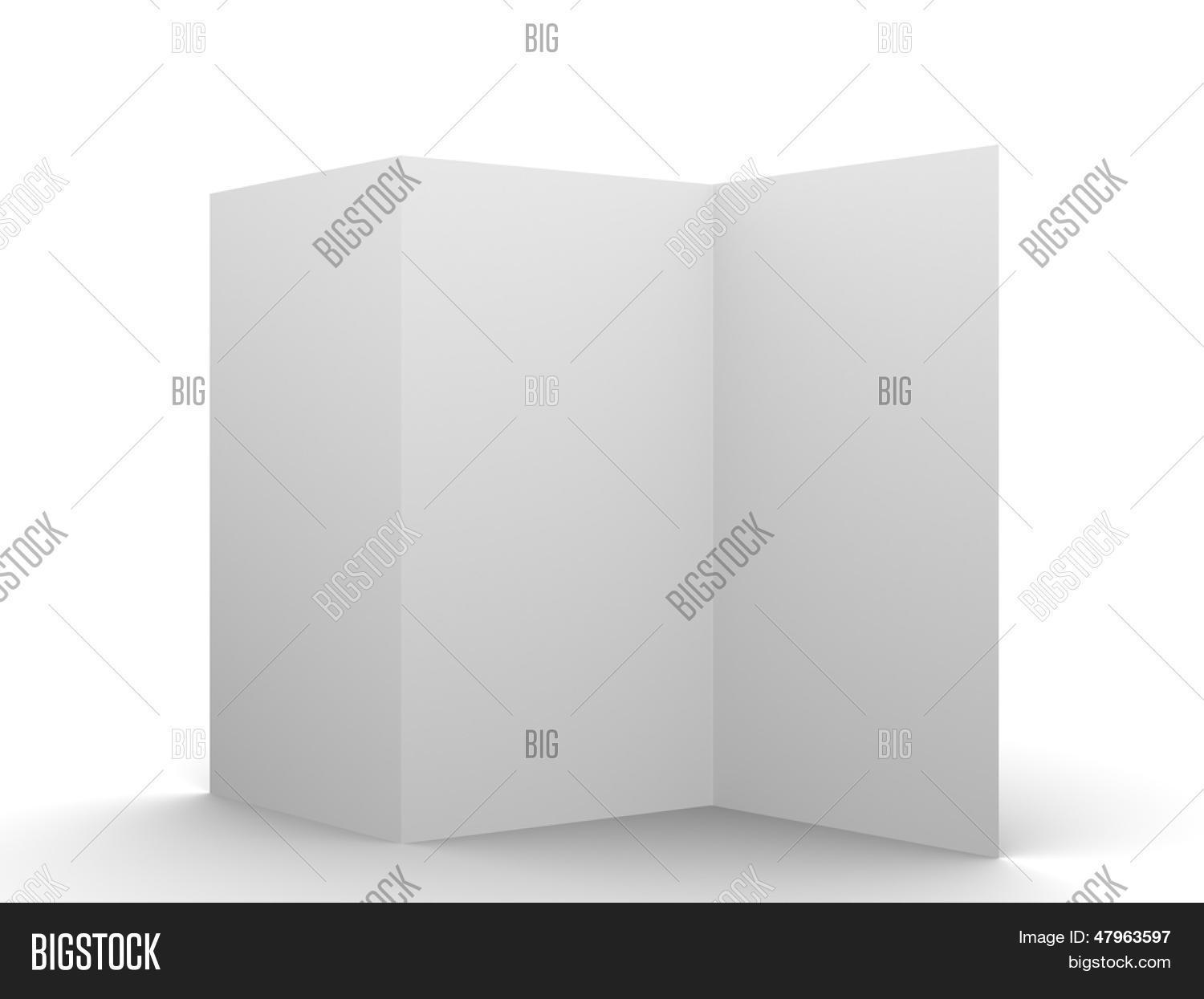 Empty Flyer Mockup Image & Photo (Free Trial) | Bigstock