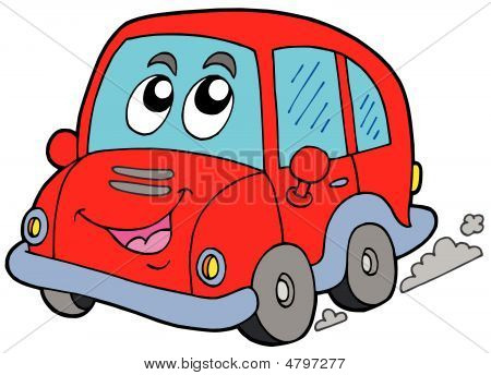 Cartoon Car Vector & Photo (Free Trial) | Bigstock