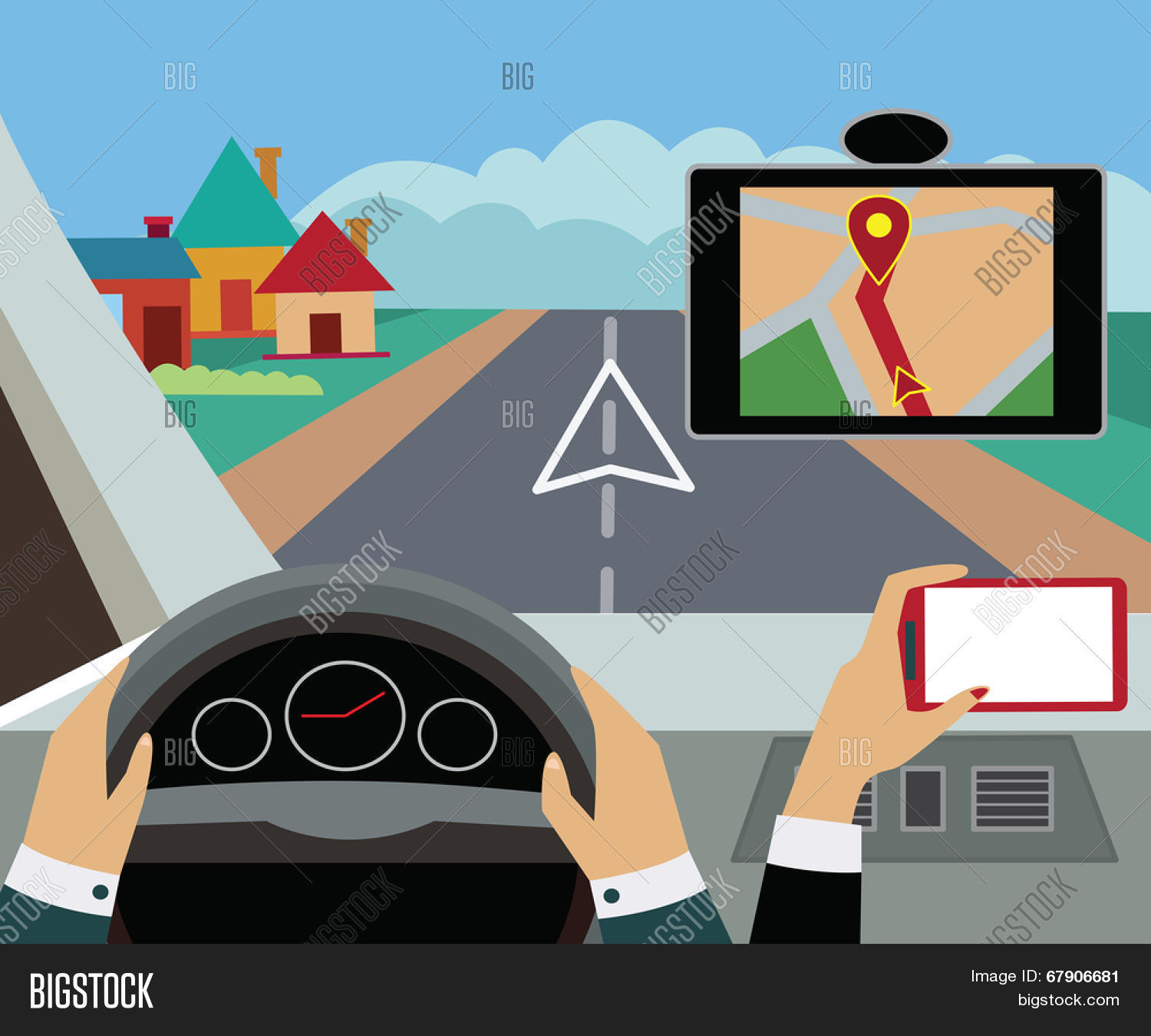 Using Navigator Vector & Photo (Free Trial) | Bigstock