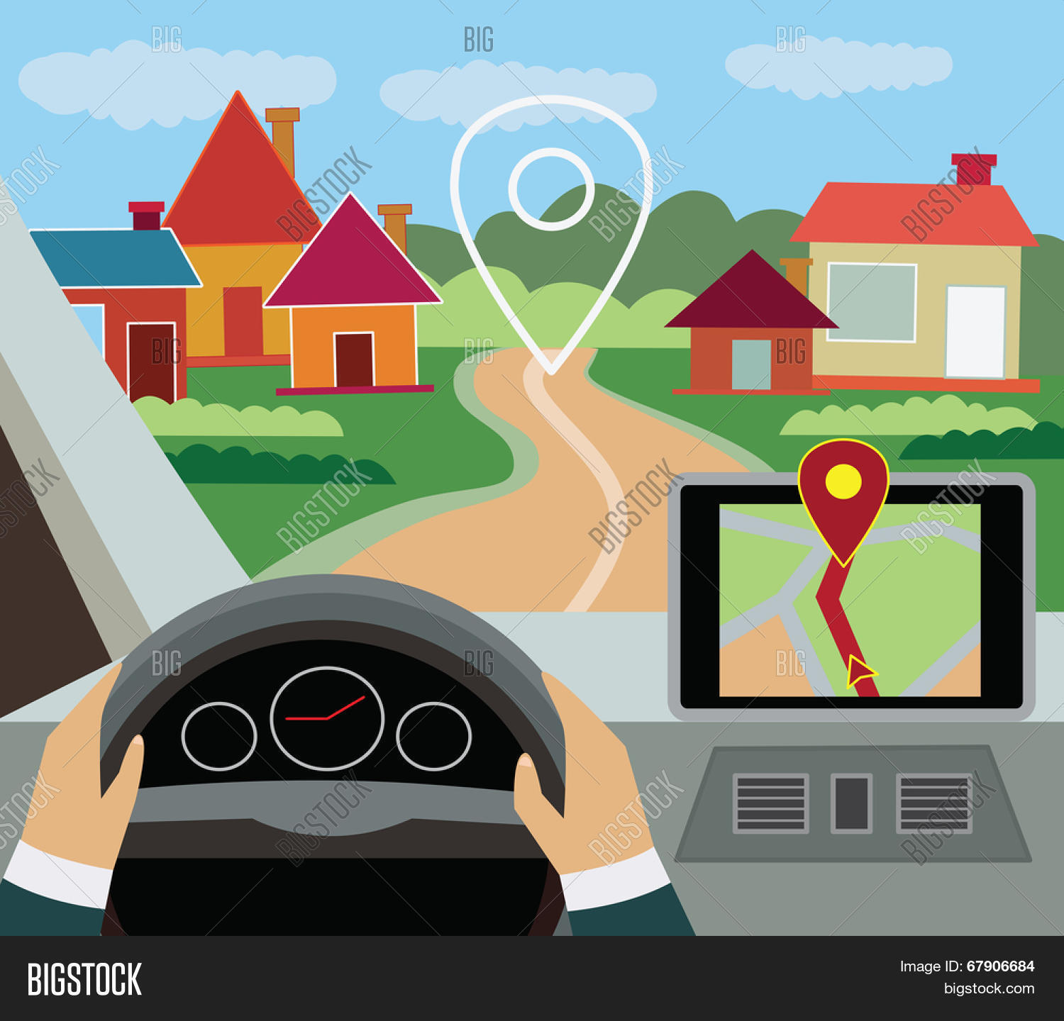 Using Navigator Vector & Photo (Free Trial) | Bigstock