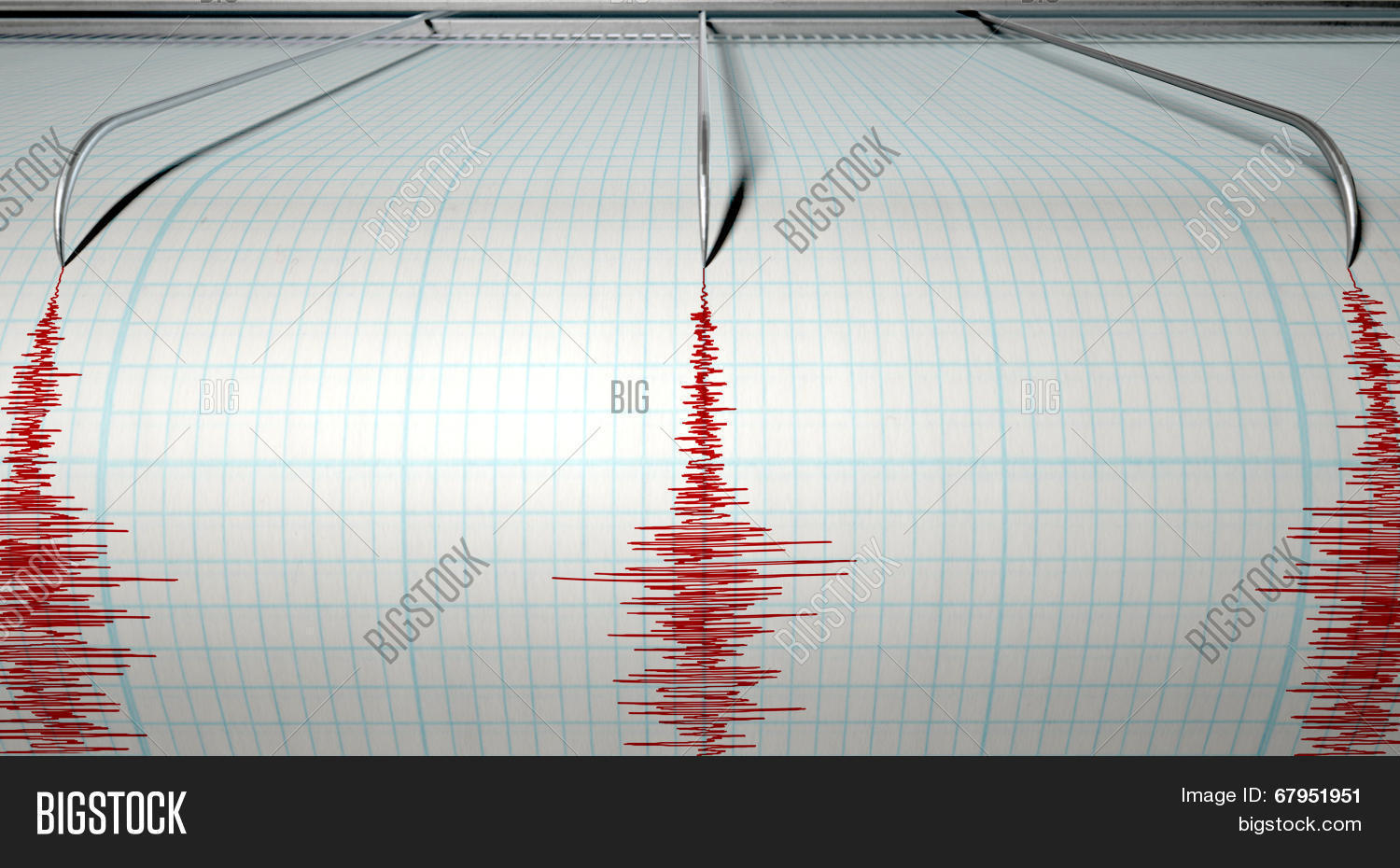 Seismograph Earthquake Image & Photo (Free Trial) | Bigstock