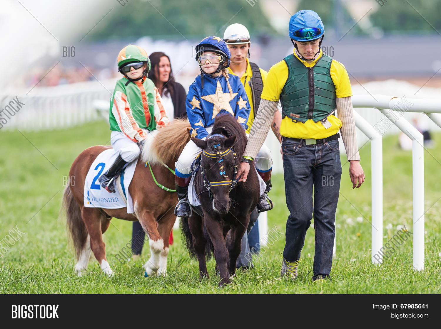 Pony Racers Warming Image & Photo (Free Trial) | Bigstock