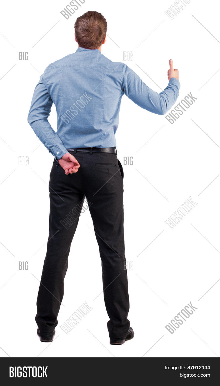 Back View Business Man Image & Photo (Free Trial) | Bigstock