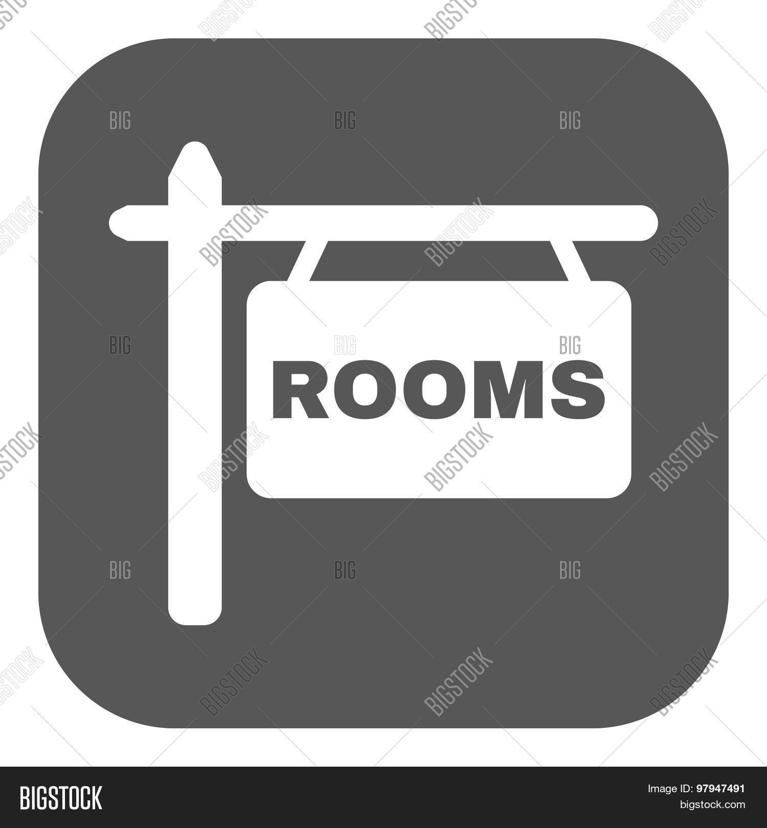 Vector y foto Rooms Icon. Hotel (prueba gratis) | Bigstock