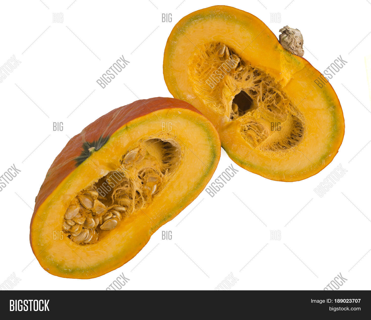 Orange Kabocha Variety Image & Photo (Free Trial) | Bigstock