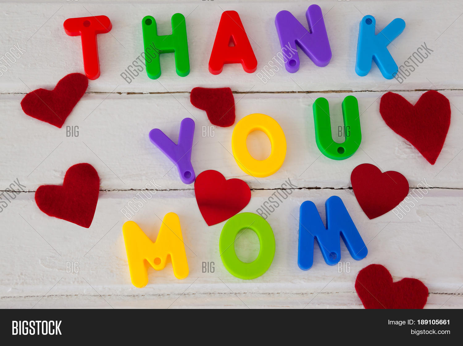 Thank You Mom Message Image & Photo (Free Trial) | Bigstock