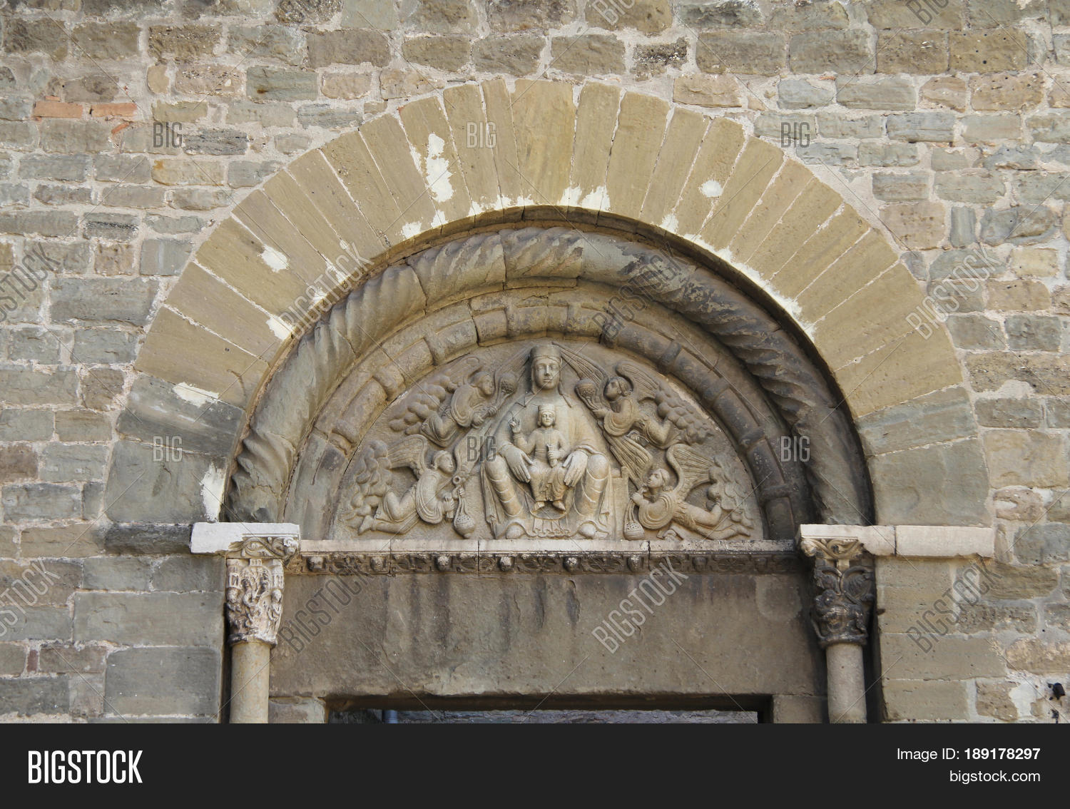 Romanesque Tympanum Image & Photo (Free Trial) | Bigstock