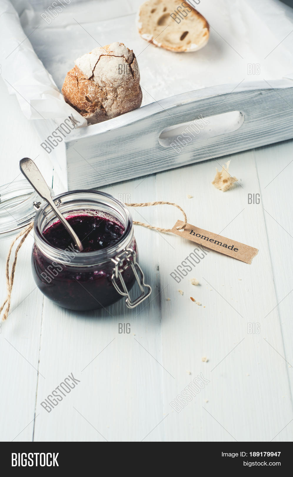 Homemade Jam Jar Bread Image & Photo (Free Trial) | Bigstock
