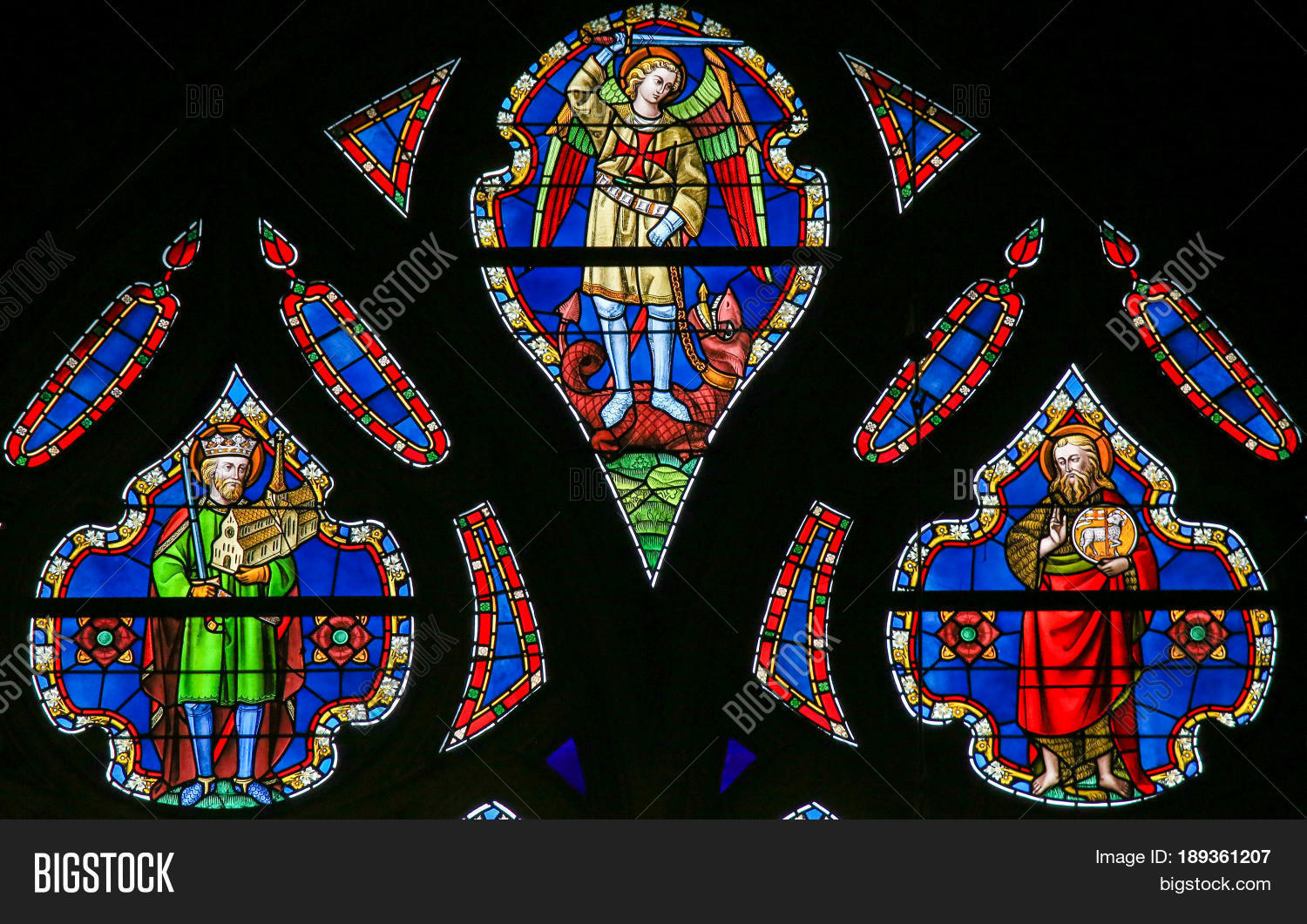 Stained Glass - Saints Image & Photo (Free Trial) | Bigstock