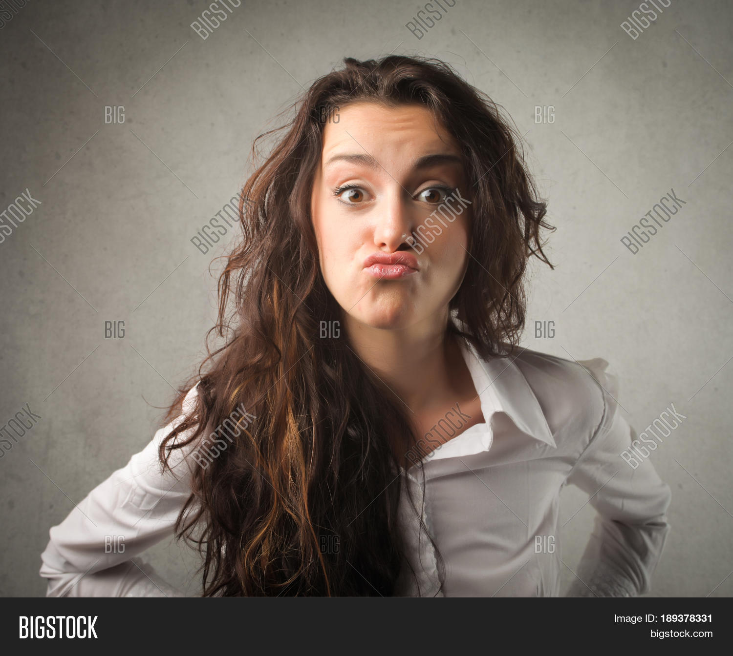 Irreverent Girl Making Image & Photo (Free Trial) | Bigstock