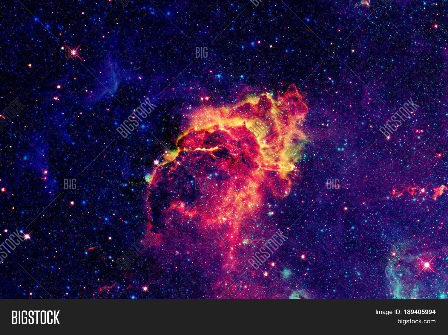 Amazing Nebula Deep Image & Photo (Free Trial) | Bigstock