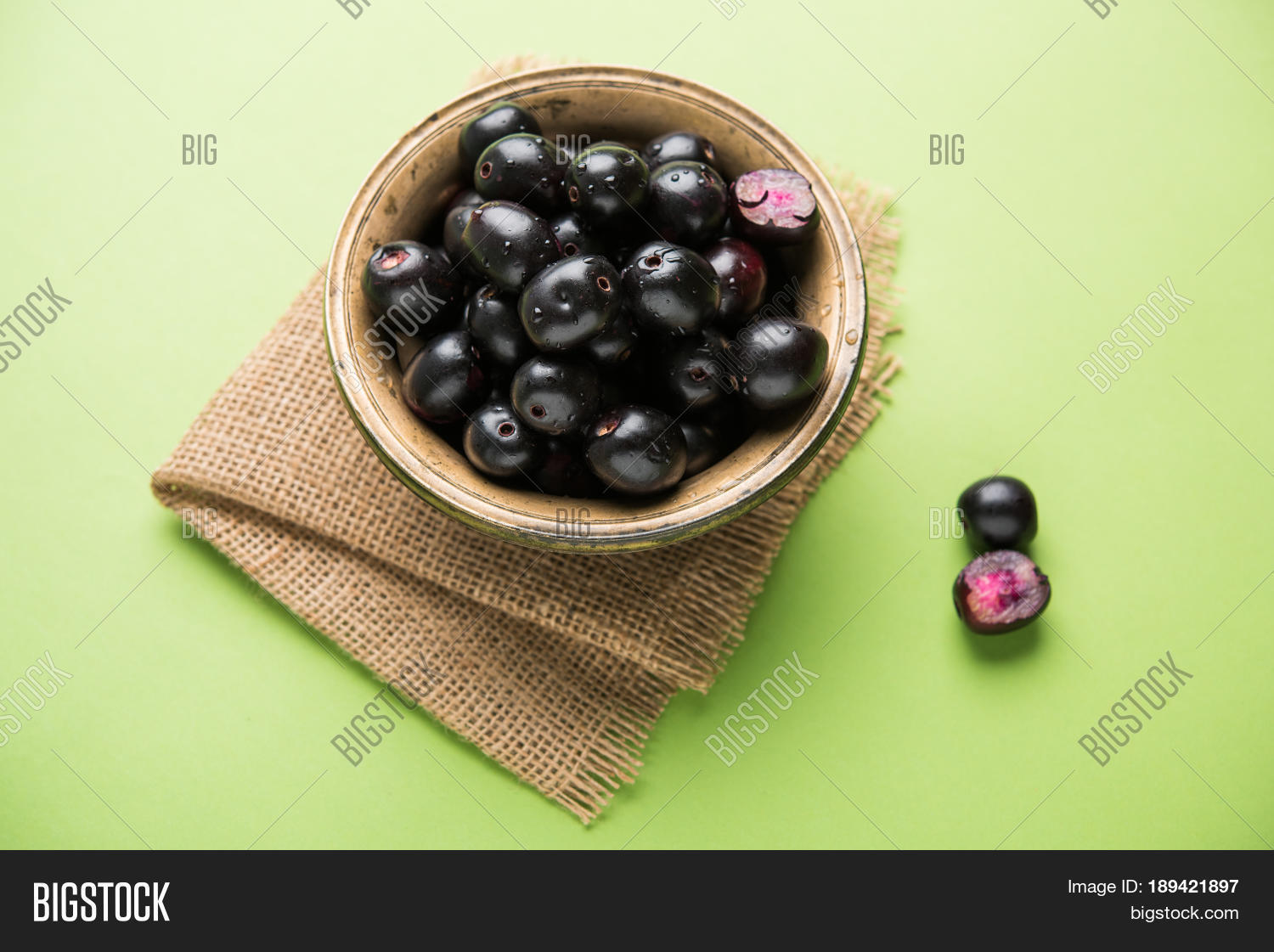 Jambolan Plum Jambhul Image & Photo (Free Trial) | Bigstock