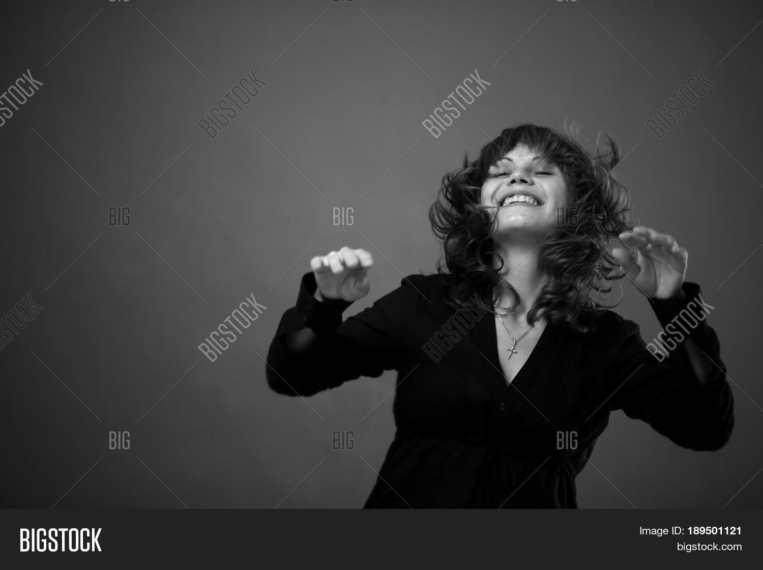 Girl Introvert Dances Image & Photo (Free Trial) | Bigstock