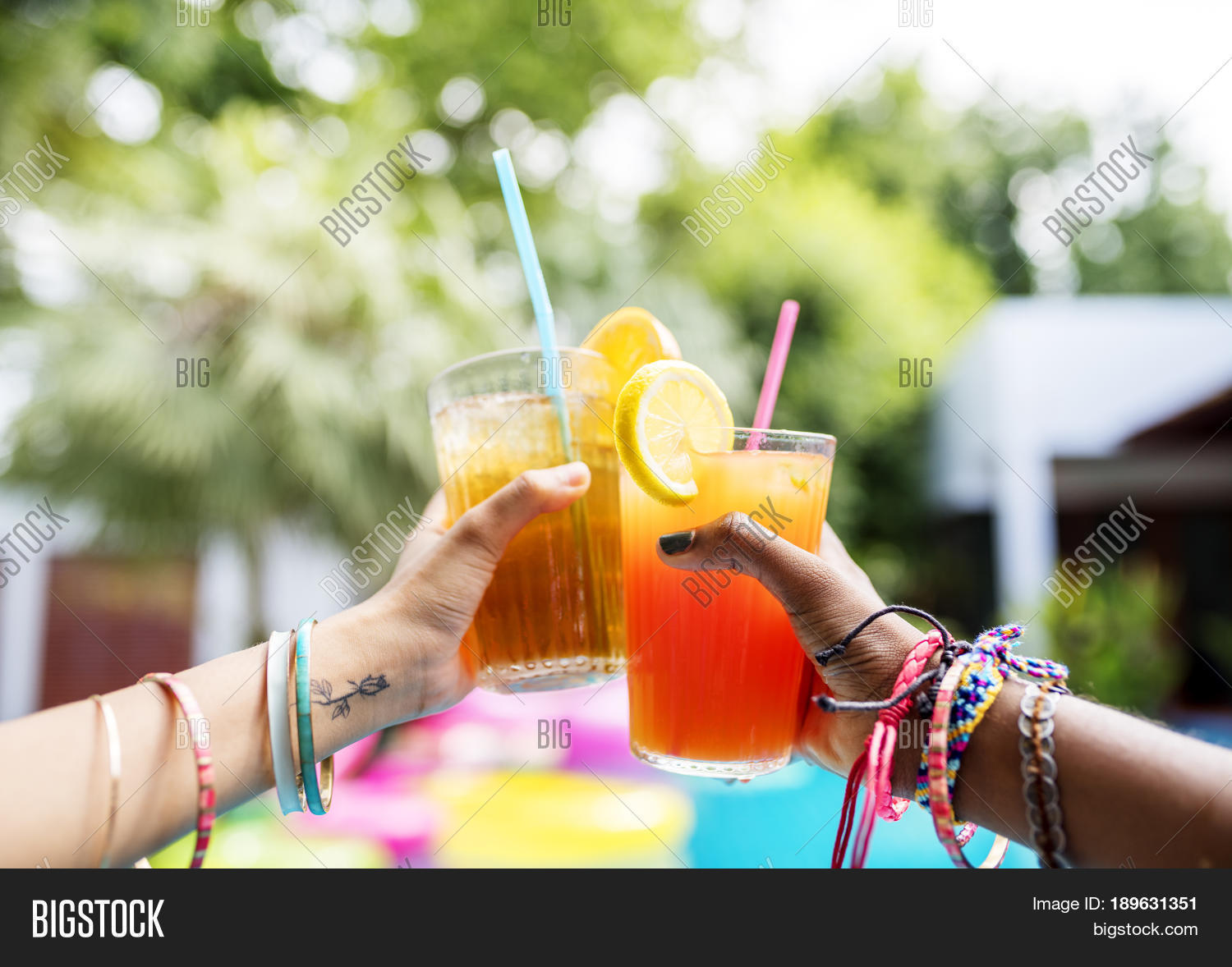 Hands Cheers Cocktail Image & Photo (Free Trial) | Bigstock