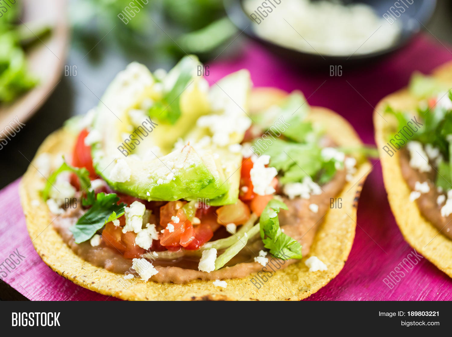 Mexican Tostada Image & Photo (Free Trial) | Bigstock
