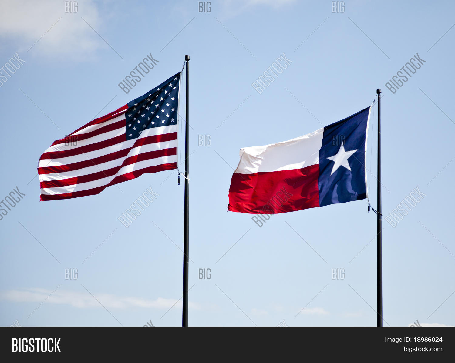 American Texas Flags Image & Photo (Free Trial) | Bigstock