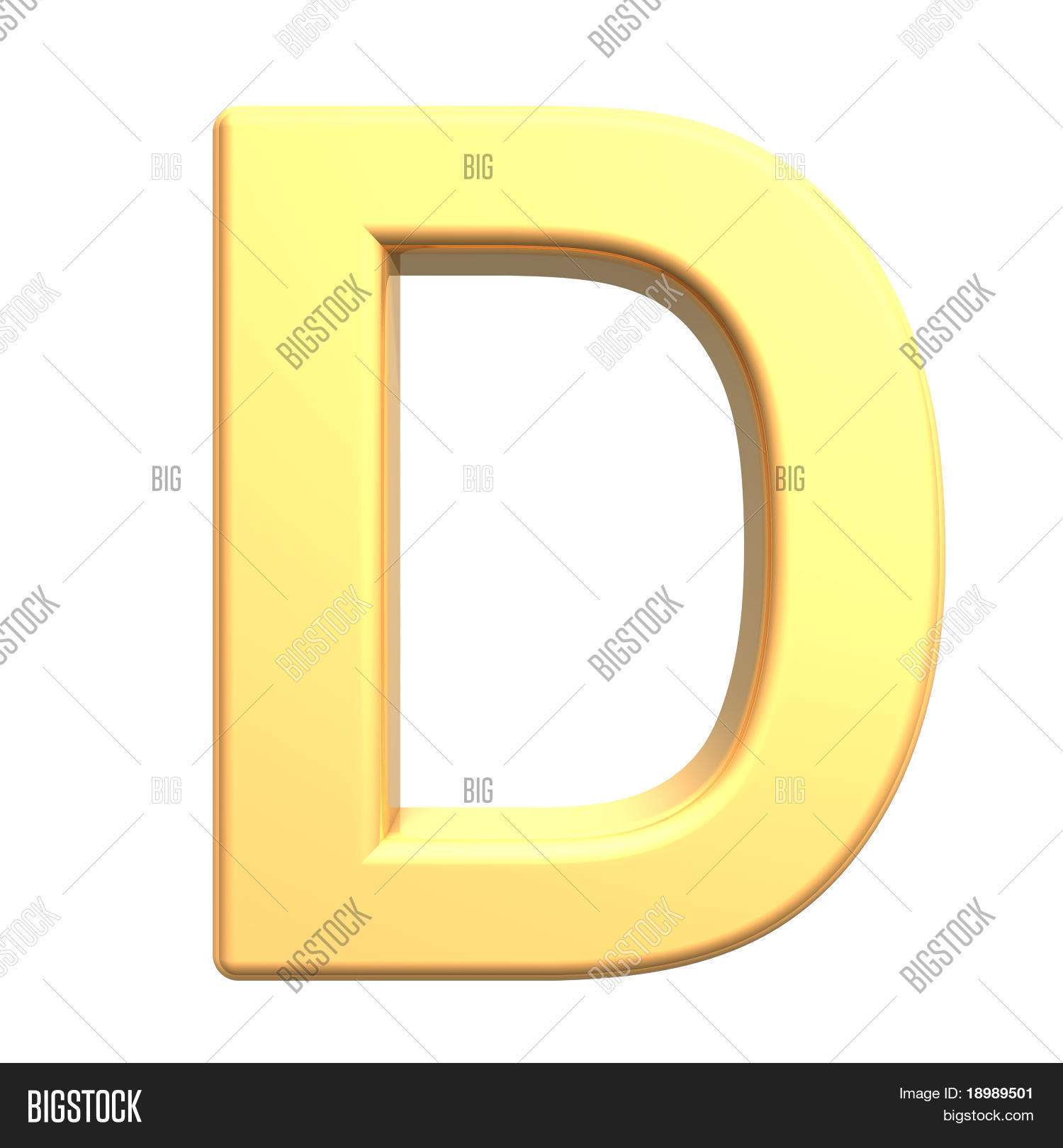 One Letter Gold Image & Photo (Free Trial) | Bigstock