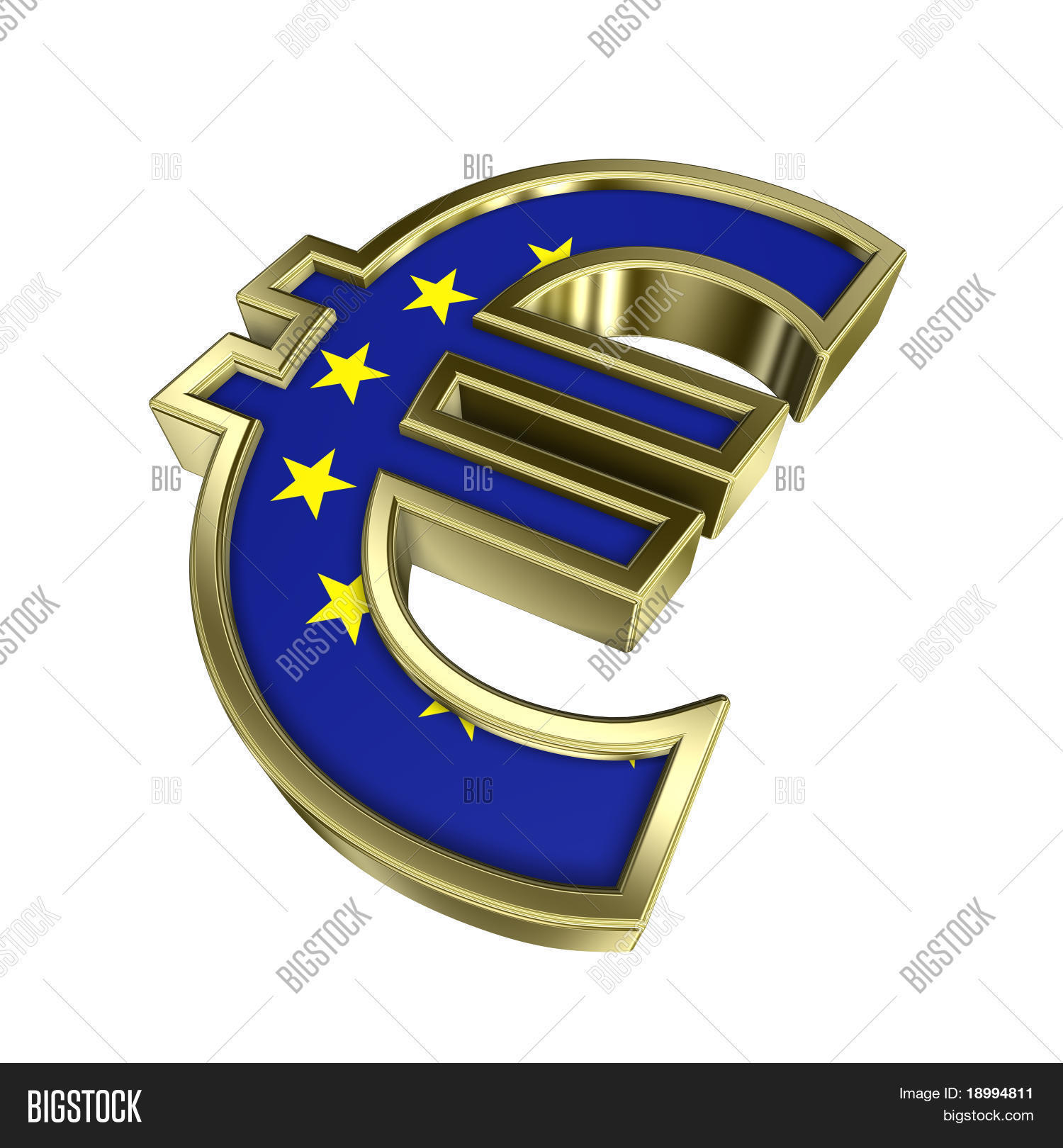 Gold Euro Sign Image & Photo (Free Trial) | Bigstock