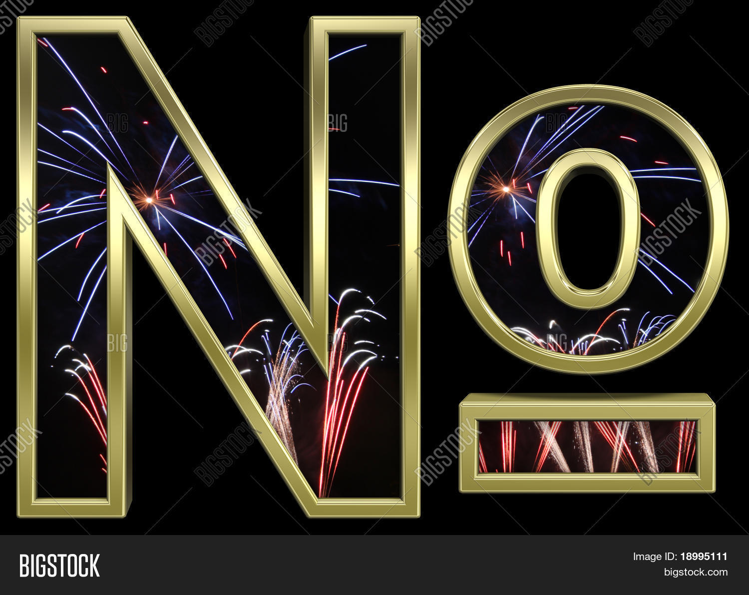 Number Mark Firework Image & Photo (Free Trial) | Bigstock