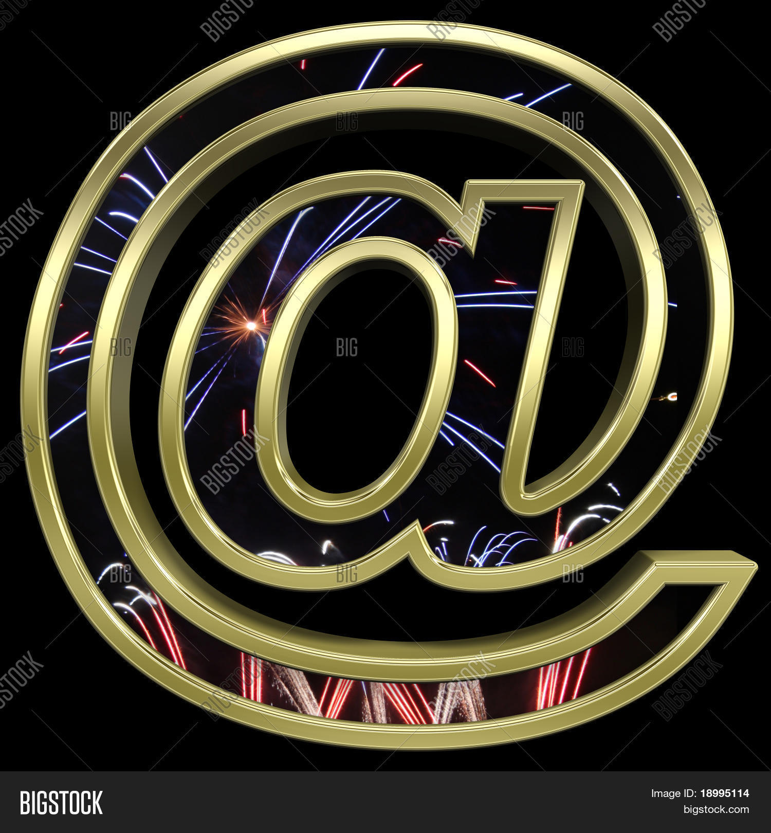 Mail Sign Firework Image & Photo (Free Trial) | Bigstock