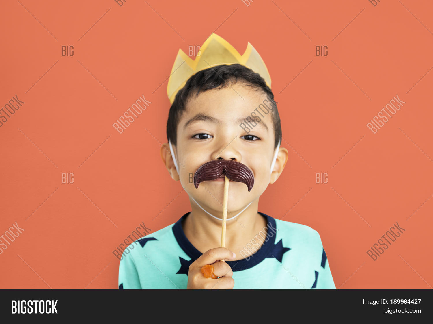 Little Boy Moustache Image & Photo (Free Trial) | Bigstock