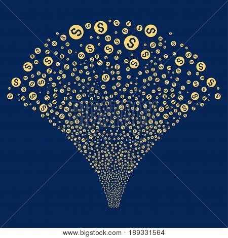 Dollar Coin Salute Vector & Photo (Free Trial) | Bigstock