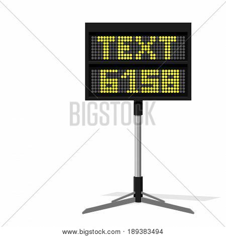 Isolate LED Display Vector & Photo (Free Trial) | Bigstock