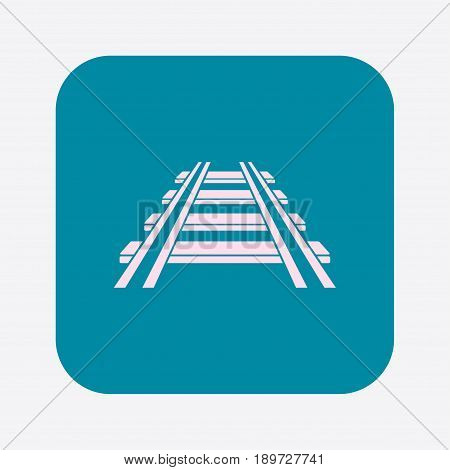 Railroad Icon. Train Vector & Photo (Free Trial) | Bigstock