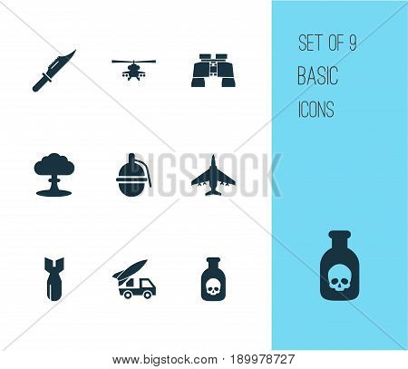 Combat Icons Set. Vector & Photo (Free Trial) | Bigstock