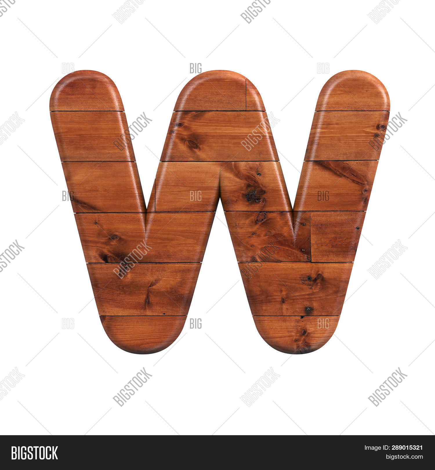 Wood Letter W - Image & Photo (Free Trial) | Bigstock