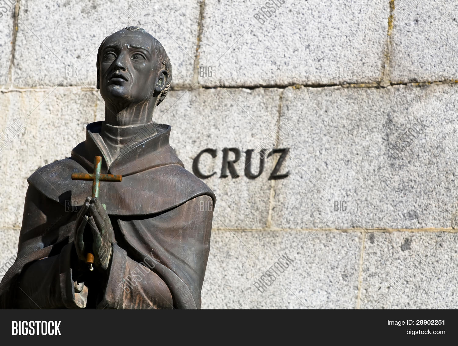 Statue Friar Praying Image & Photo (Free Trial) | Bigstock