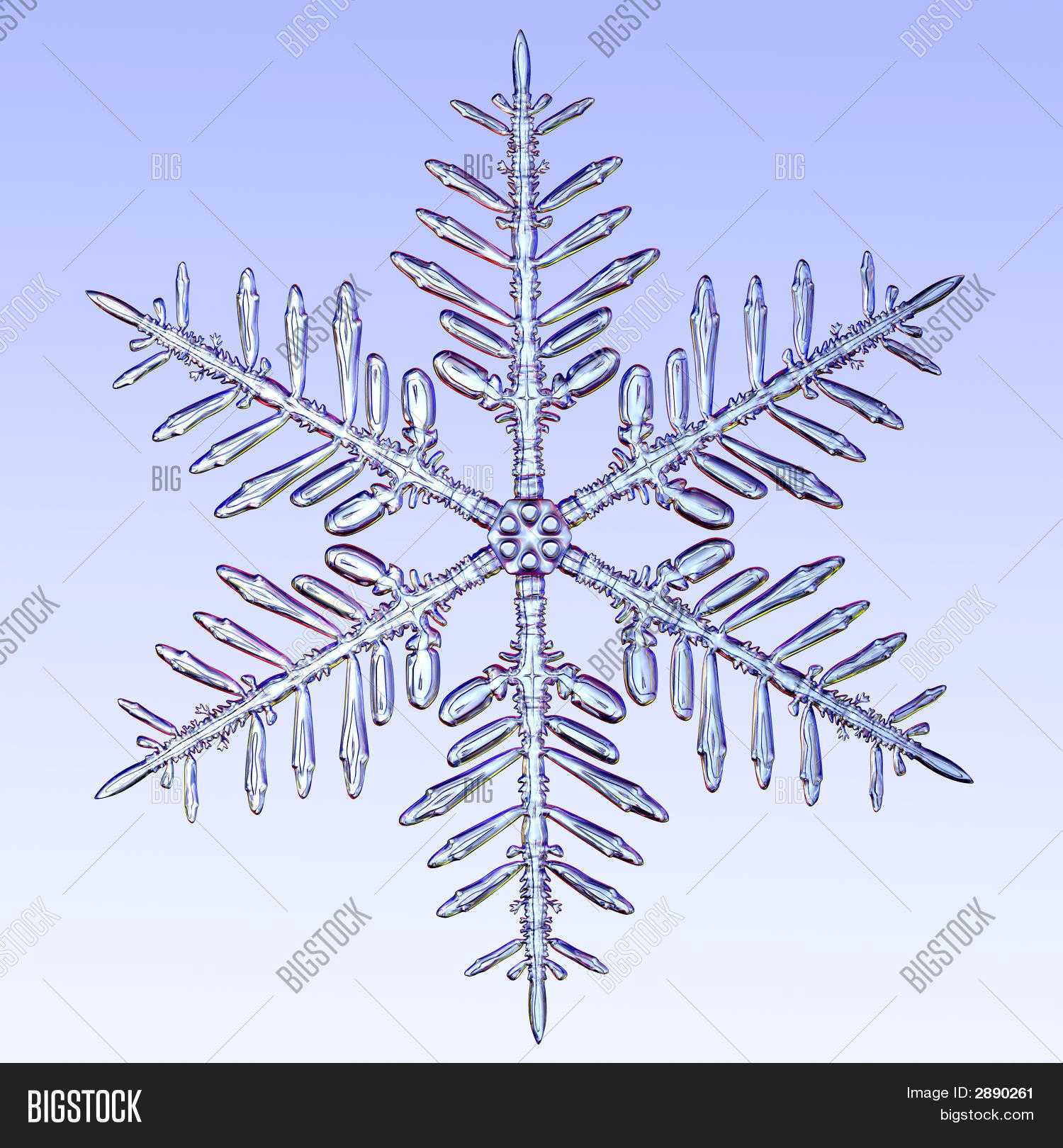 Microscopic Snowflake Image & Photo (Free Trial) | Bigstock