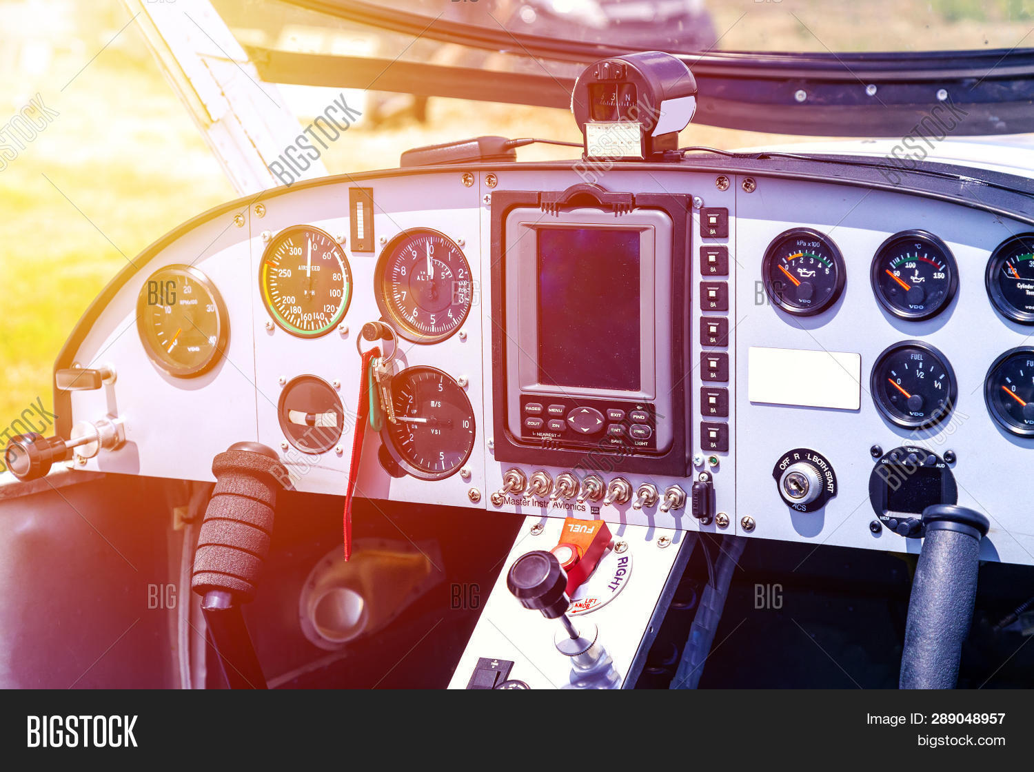 Cockpit Small Airplane Image & Photo (Free Trial) | Bigstock