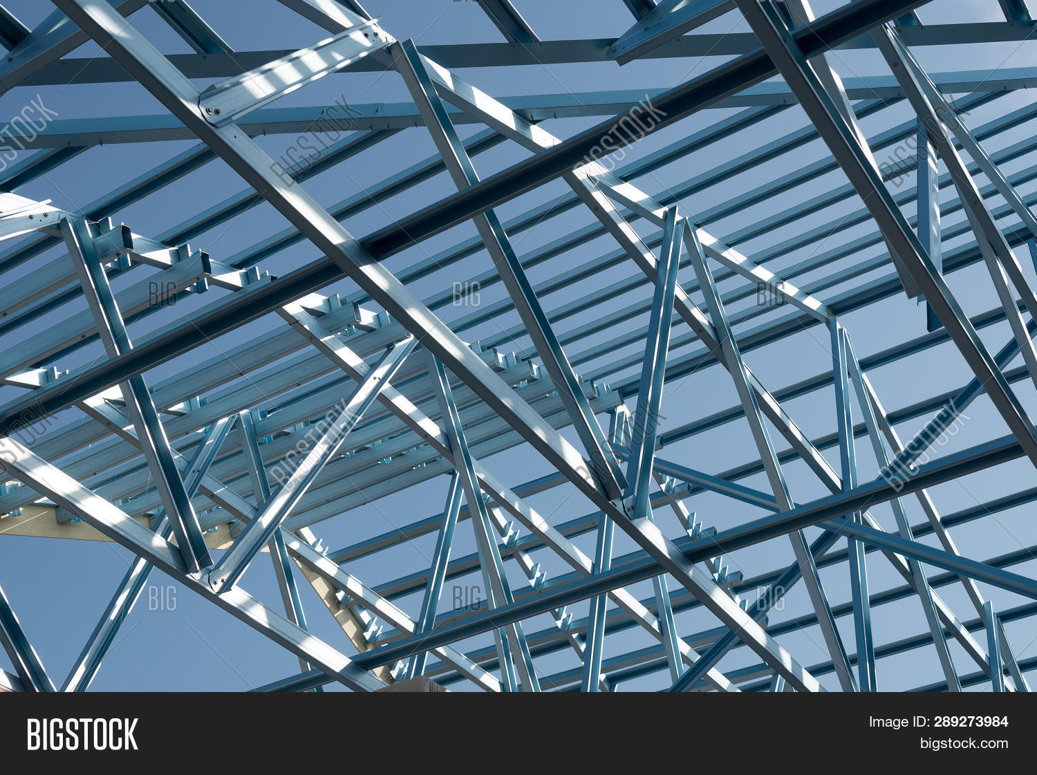 Structure Steel Roof Image & Photo (Free Trial) | Bigstock