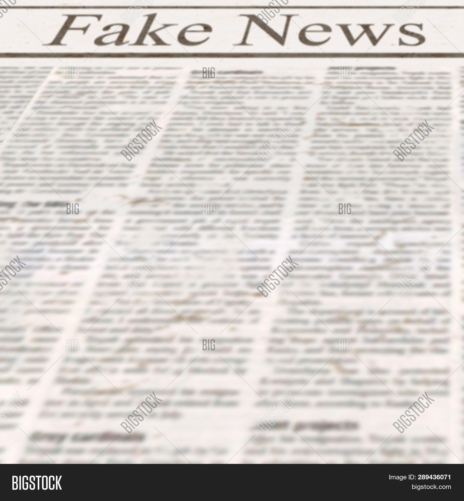 Newspaper Headline Image & Photo (Free Trial) | Bigstock