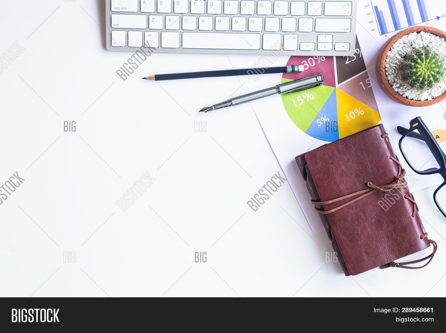Top View Desk Office Image & Photo (Free Trial) | Bigstock