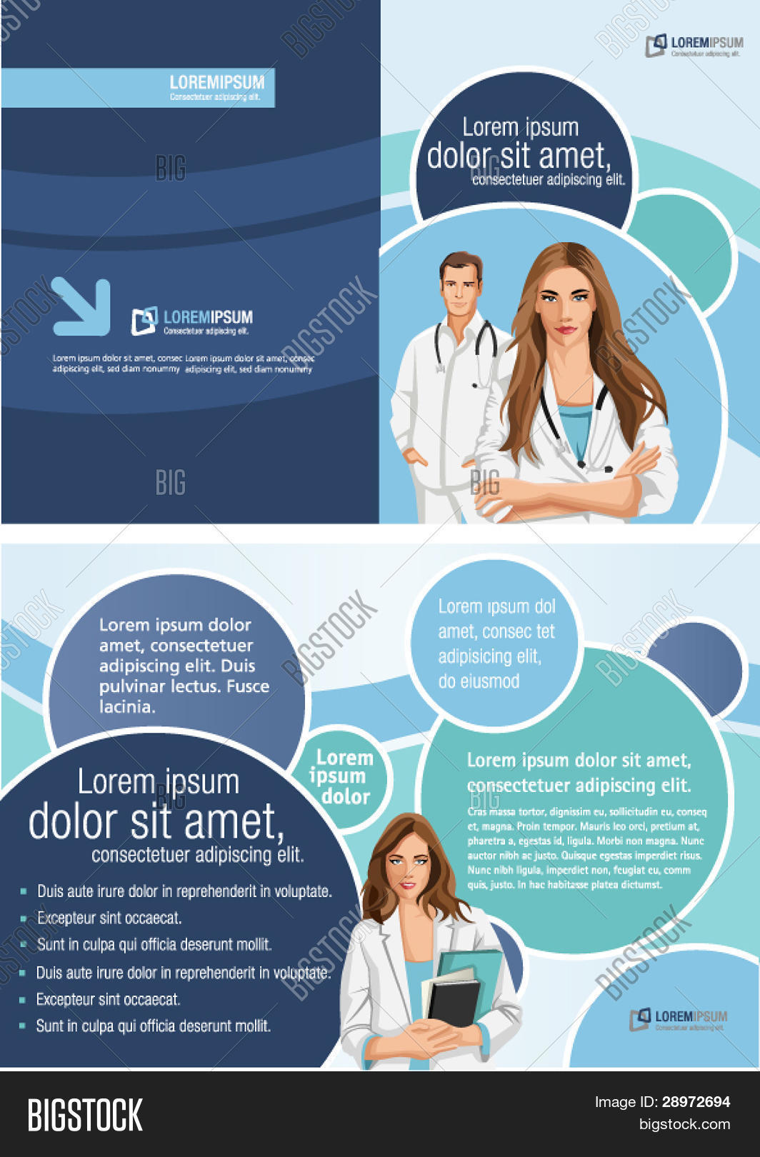 Medical Template Vector & Photo (Free Trial) | Bigstock