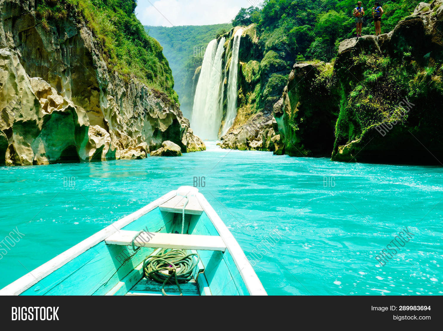 Tamul Waterfall Canyon Image & Photo (Free Trial) | Bigstock