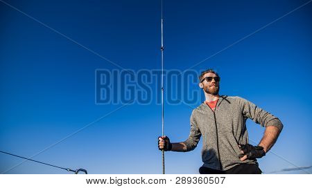 Sailing Boat Skipper Image & Photo (Free Trial) | Bigstock