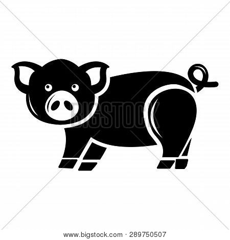 Cute Pig Icon . Simple Image & Photo (Free Trial) | Bigstock