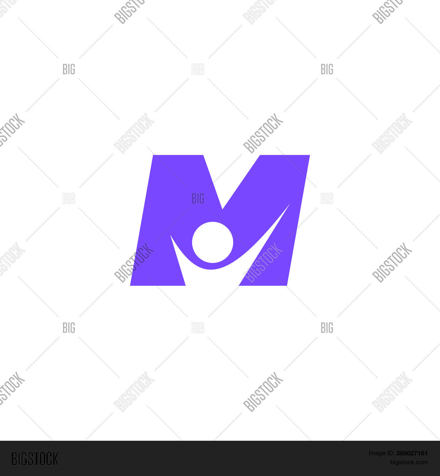 Letter M Logo Human Vector & Photo (Free Trial) | Bigstock