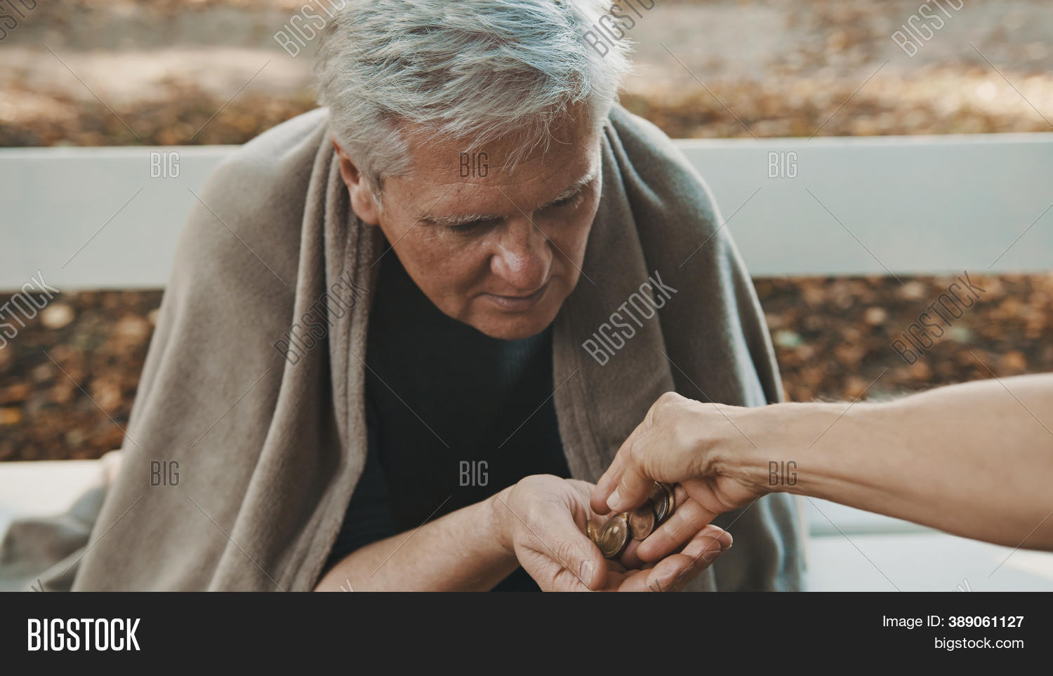Poor Elder Homeless Image & Photo (Free Trial) | Bigstock