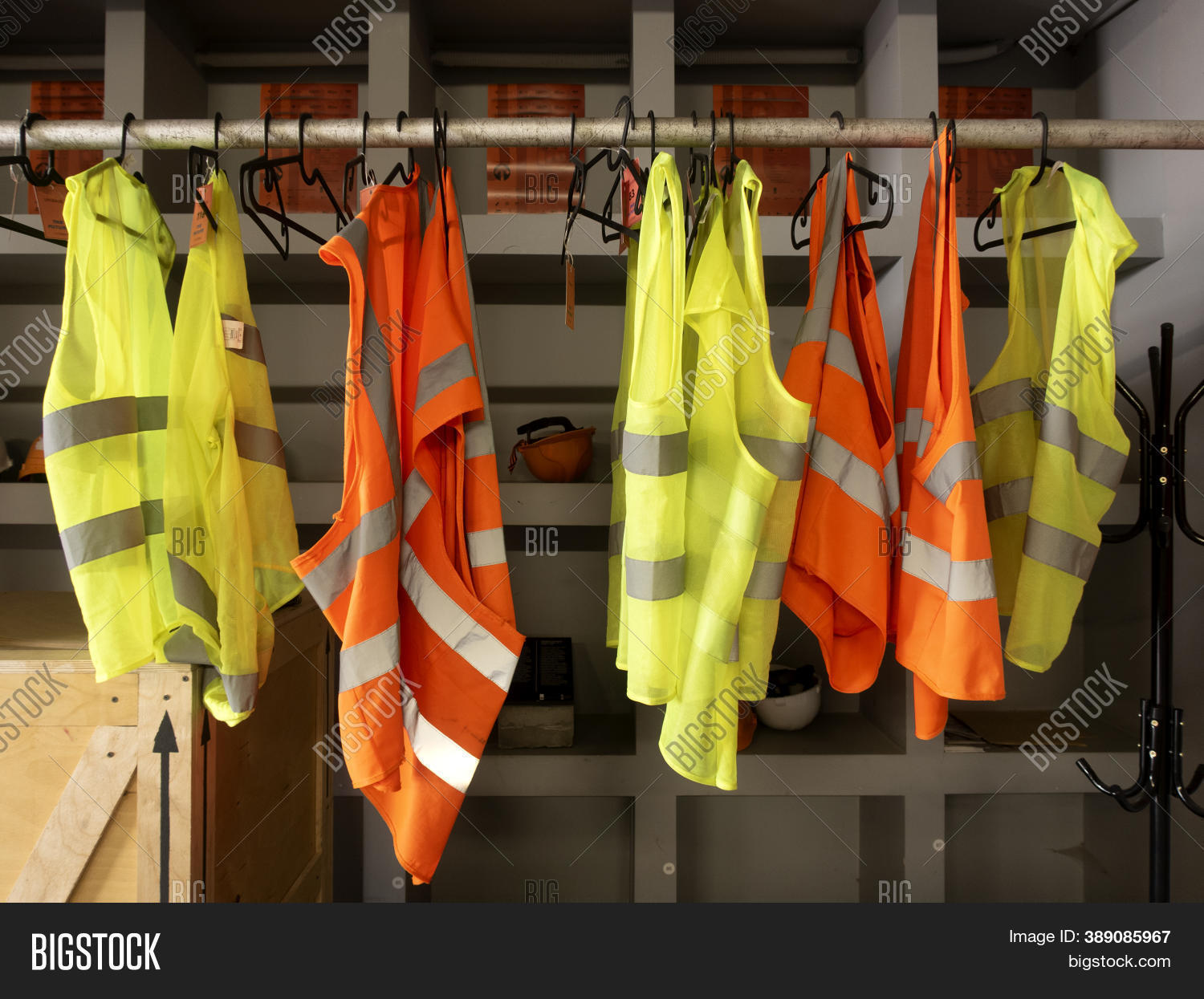 Yellow Work Vests Image & Photo (Free Trial) | Bigstock