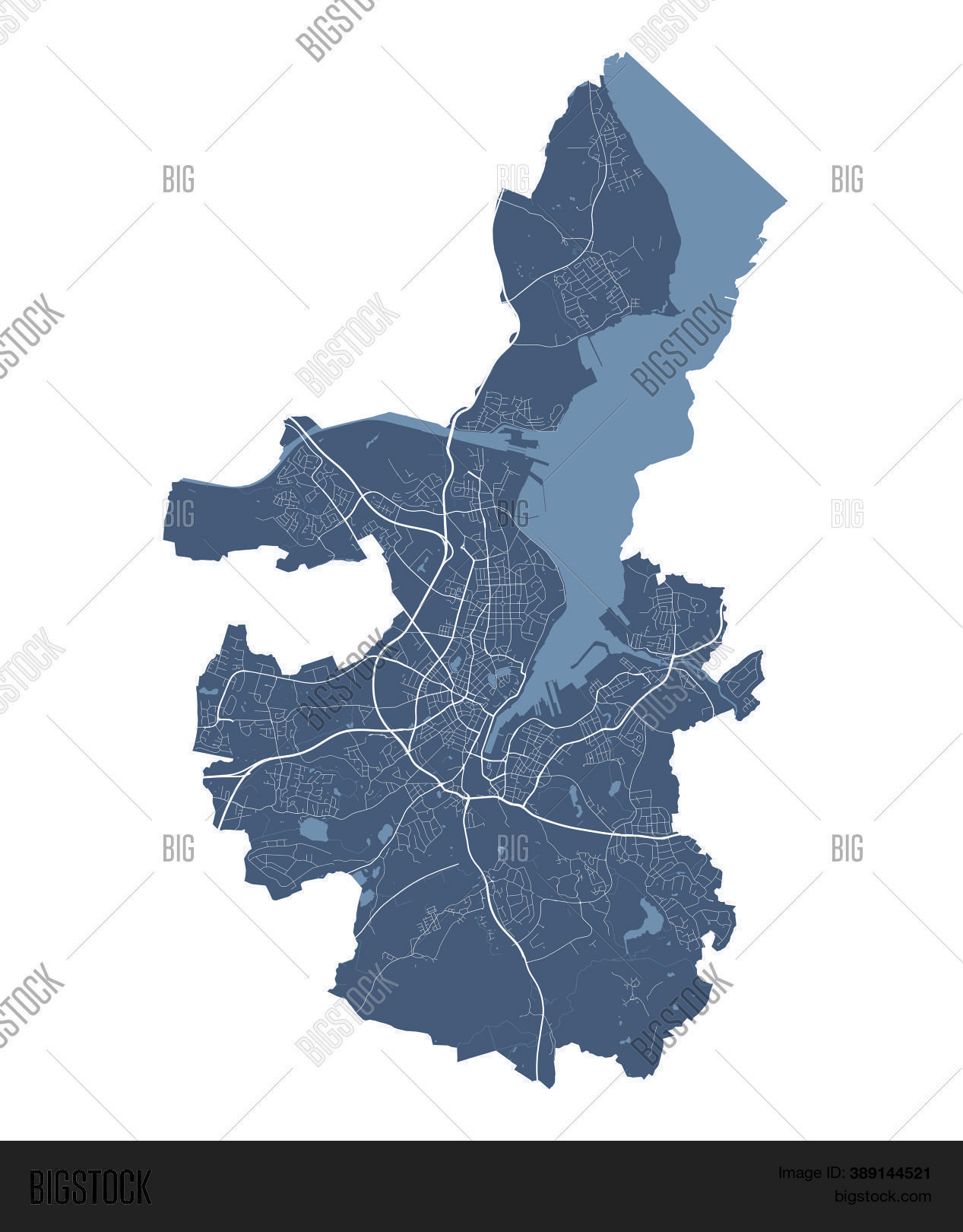 Kiel Map. Detailed Vector & Photo (Free Trial) | Bigstock