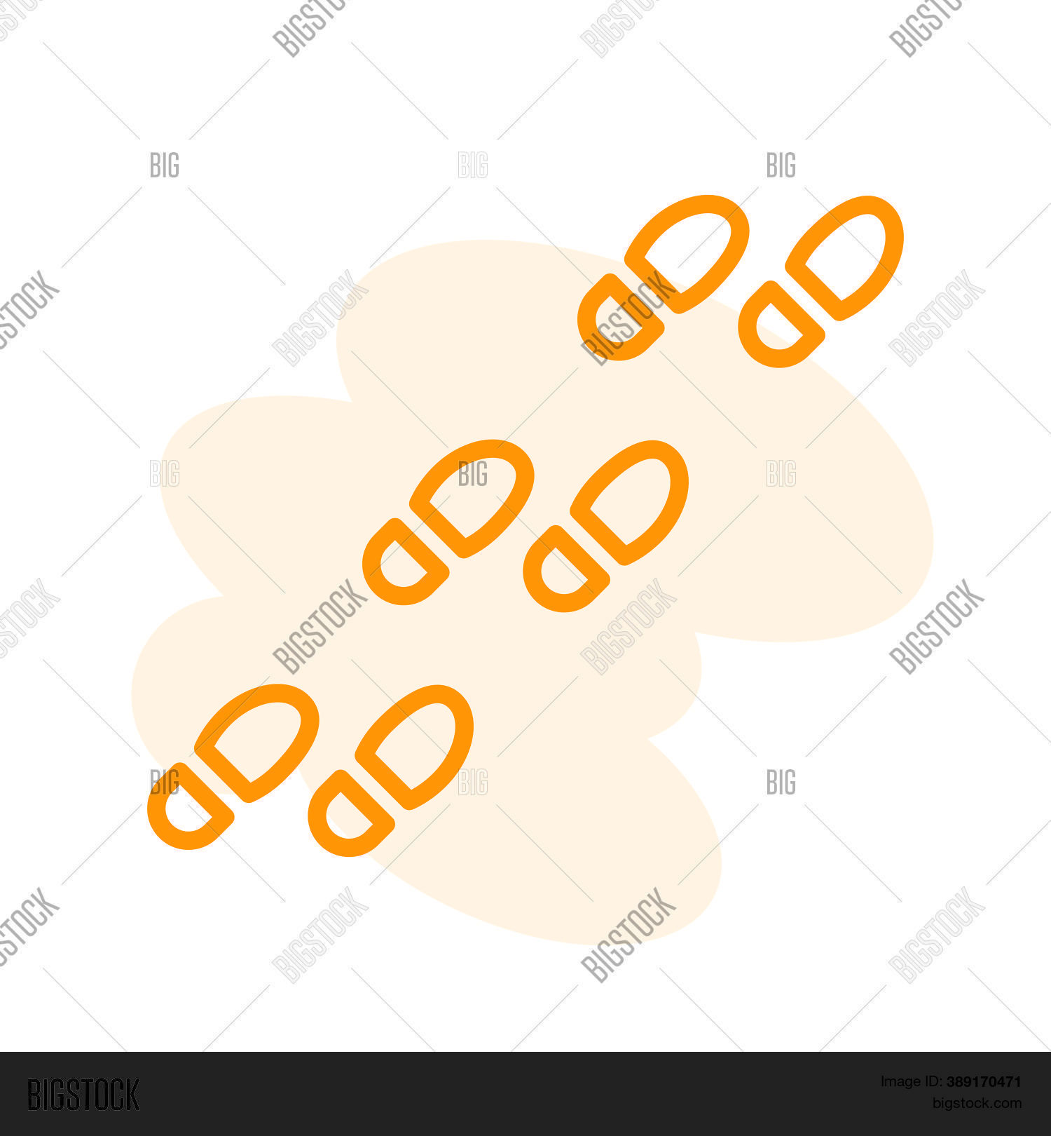 Boot Print Icon, Vector & Photo (Free Trial) | Bigstock