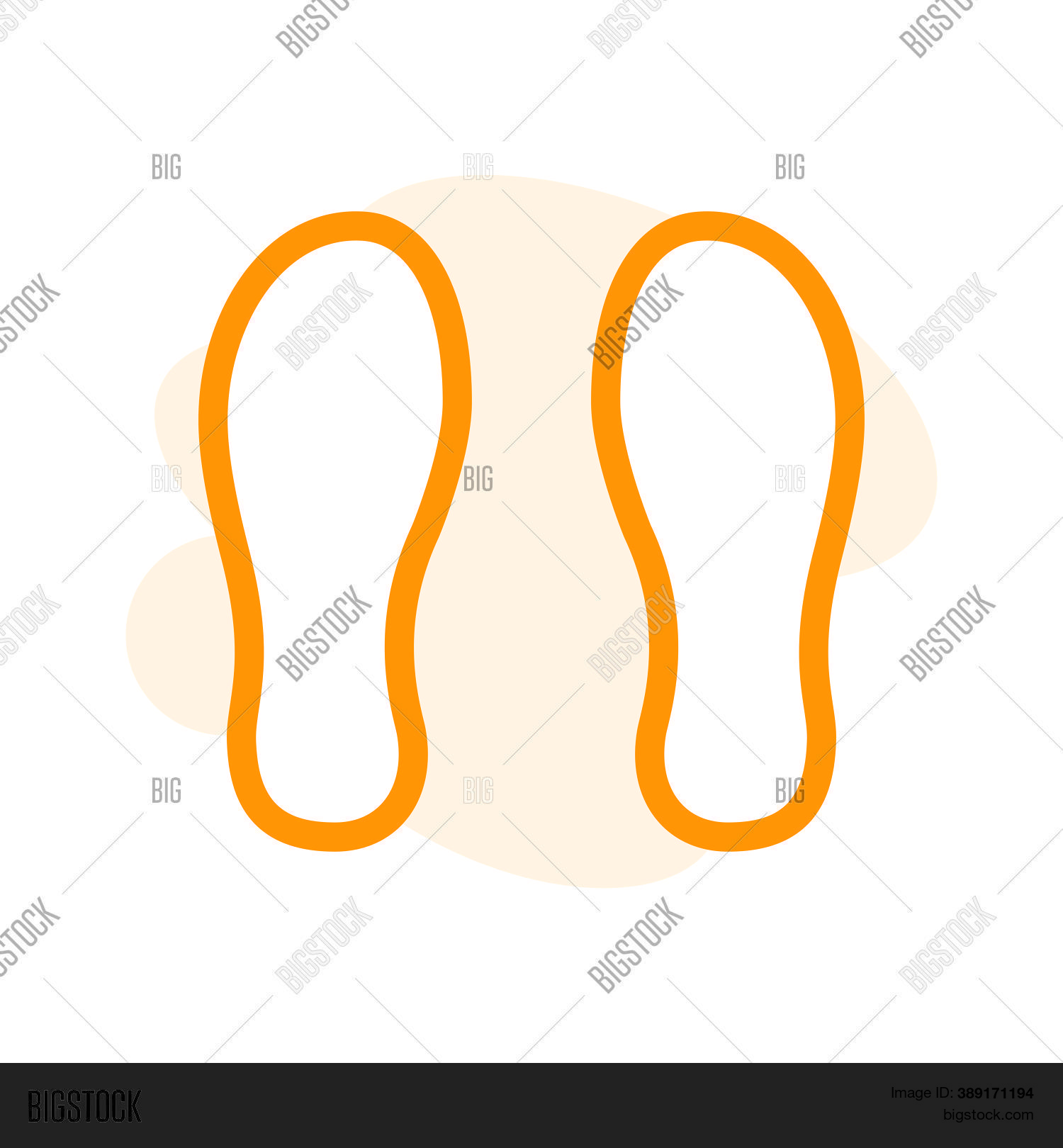 Boot Print Icon, Vector & Photo (Free Trial) | Bigstock